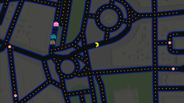 Ya puedes jugar Pac-Man desde Google Maps - Código Espagueti
