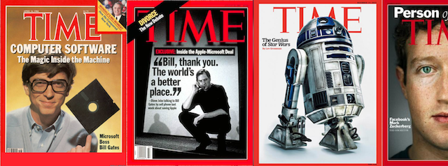 Time celebra su aniversario con portada hecha de drones