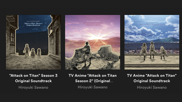 Ya puedes escuchar el soundtrack Attack on Titan en Spotify
