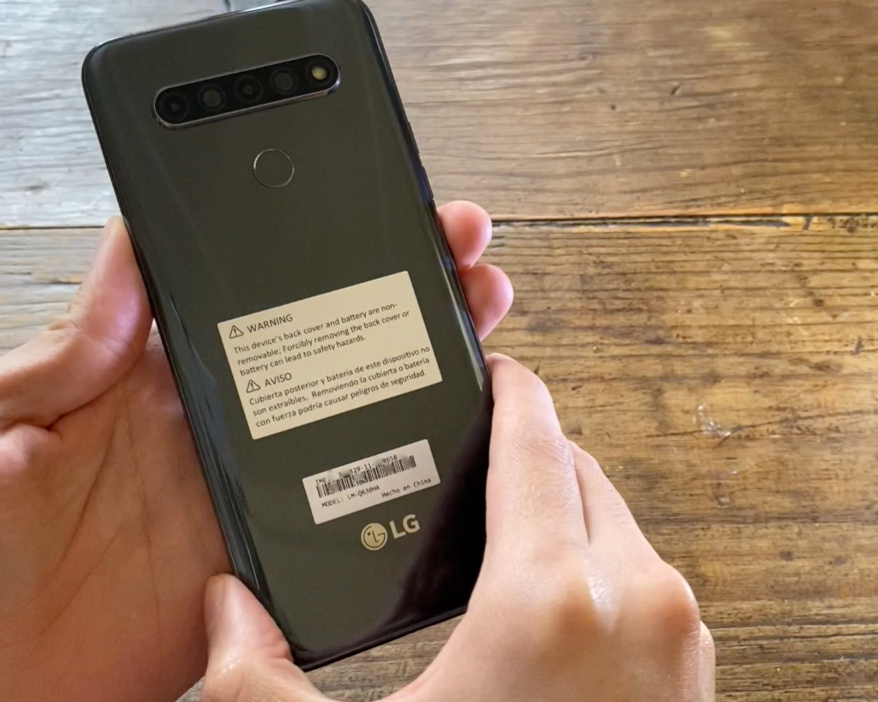 Reseña del smartphone LG K61